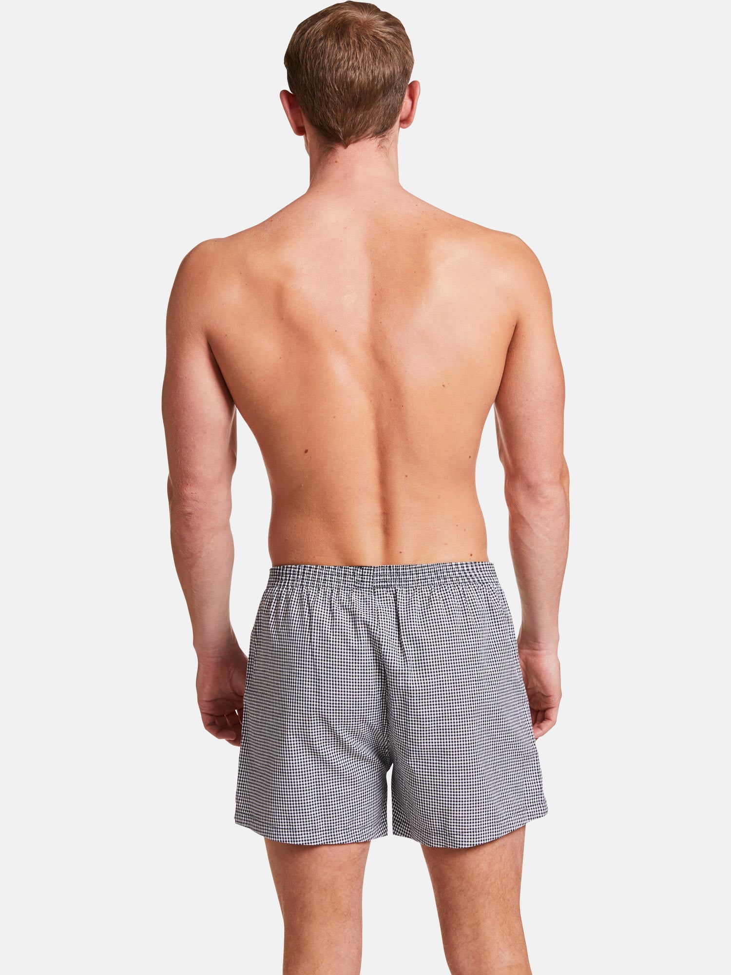VATTER Boxer Short "Loose Larry" Black/White Checked - VATTER