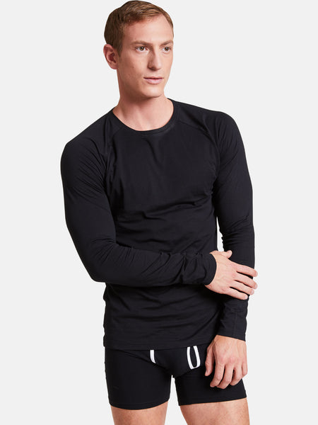 VATTER Longsleeve "Tender Ted" Black - Vatter Fashion GmbH